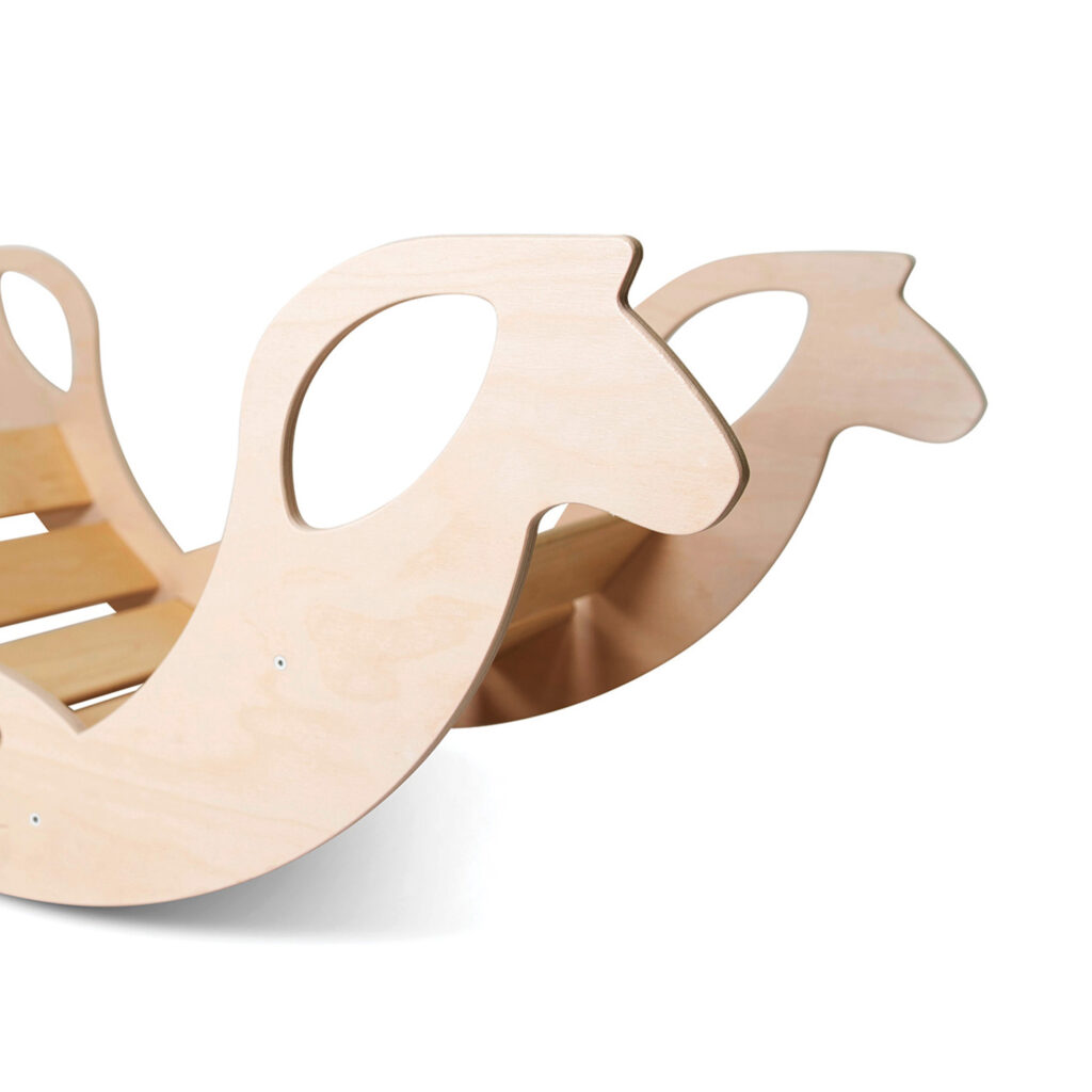 Wooden Rocking Horse | NATURAL - Handmade Wooden Toys Store
